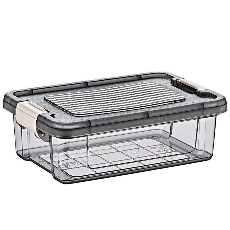 Aufbewahrungsbox mit Verschluss-Deckel - 20 Liter - STORMAX (ELITE)